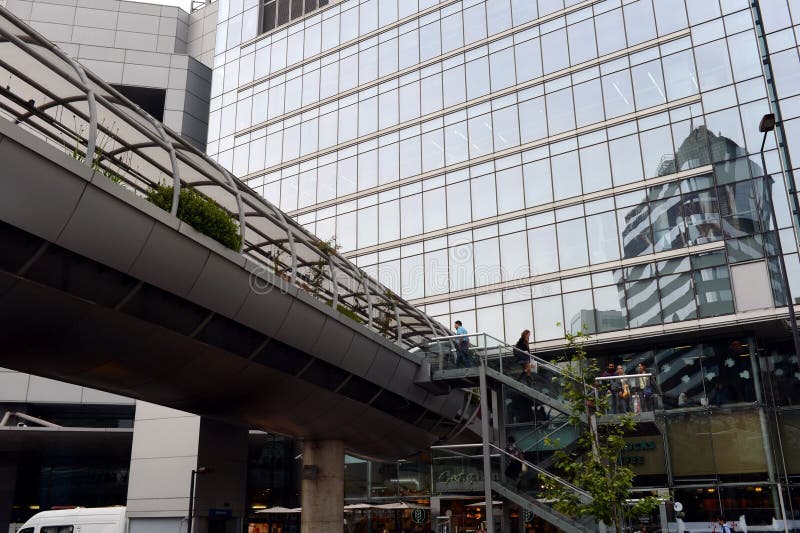 Modern Architecture in Santiago De Chile. Editorial Image - Image of ...