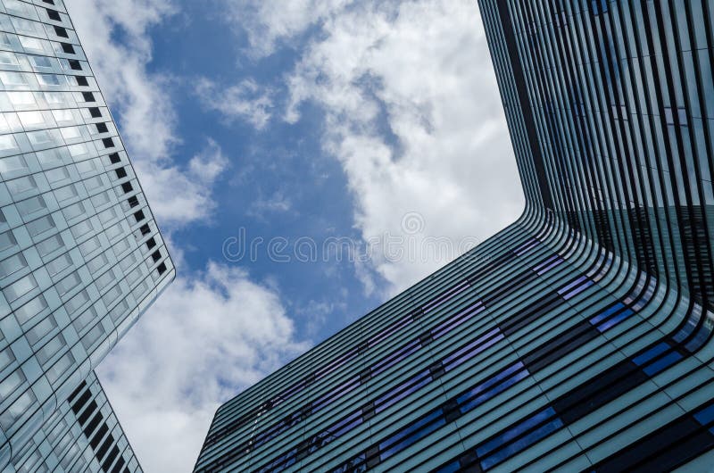 GLASS WALLS editorial image. Image of facade, glass - 168891140