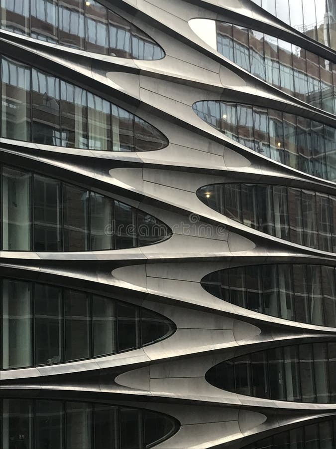 Modern Architecture Showcases Fluid Lines in Urban Building Design with ...