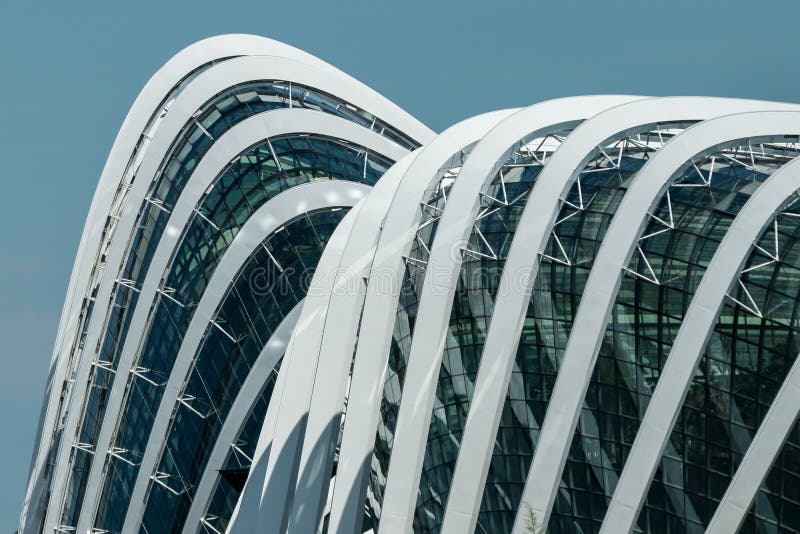 Modern Architecture, Singapore Stock Image - Image of modern, arches ...