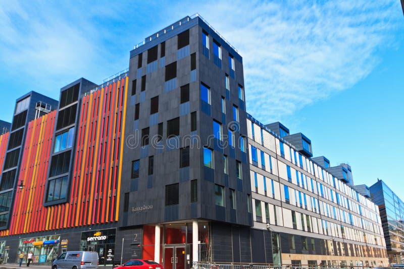 Modern Architecture Stockholm Editorial Image - Image of design ...