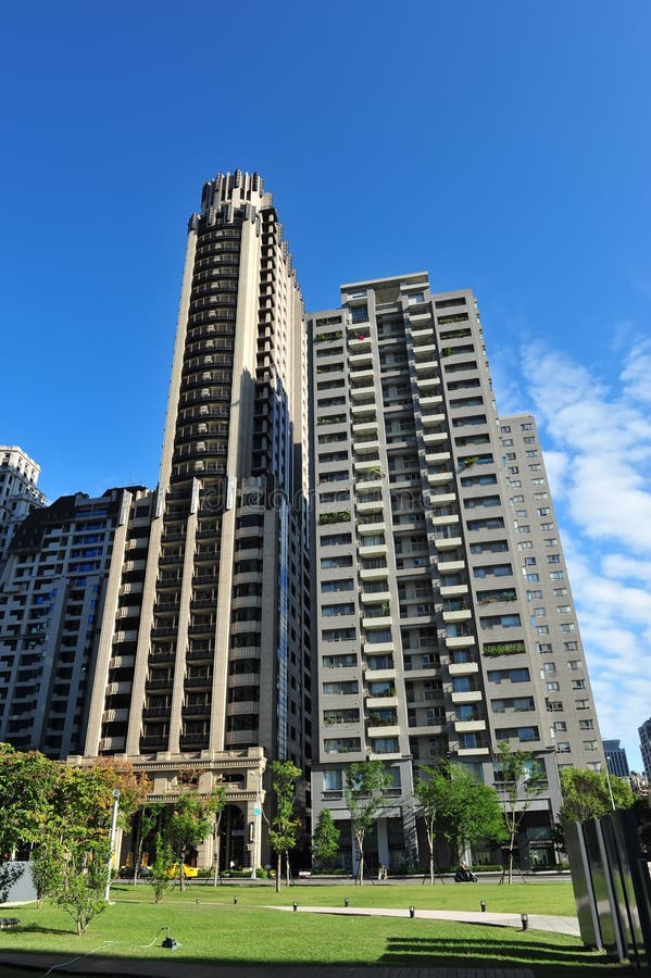 Modern Architecture in Taichung Editorial Stock Image - Image of ...