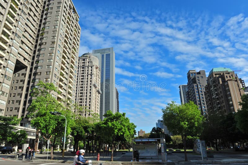 Modern Architecture in Taichung Editorial Stock Photo - Image of ...