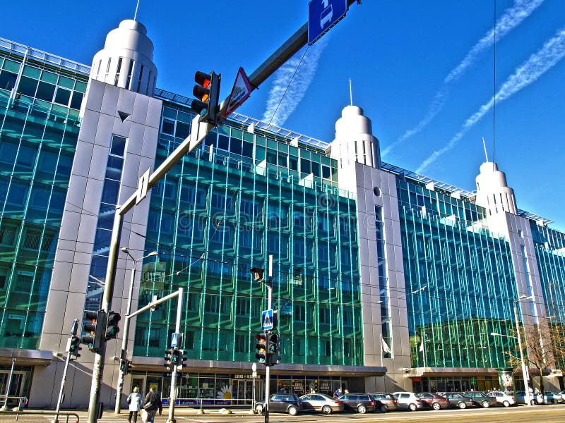 Modern Architecture in Tallinn Editorial Stock Image - Image of ...