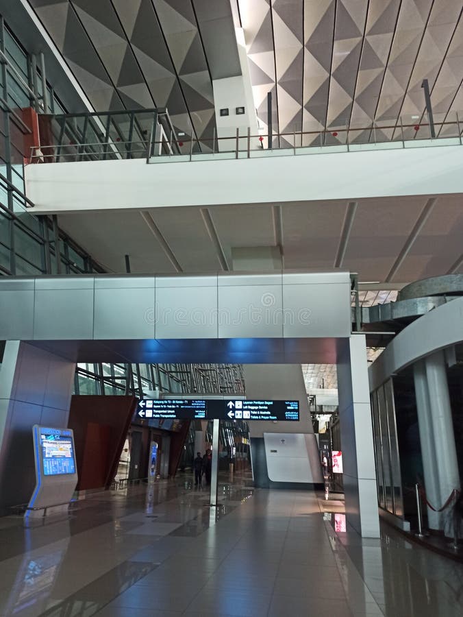 Modern Architecture in Terminal 3, Soetta Editorial Photography - Image ...