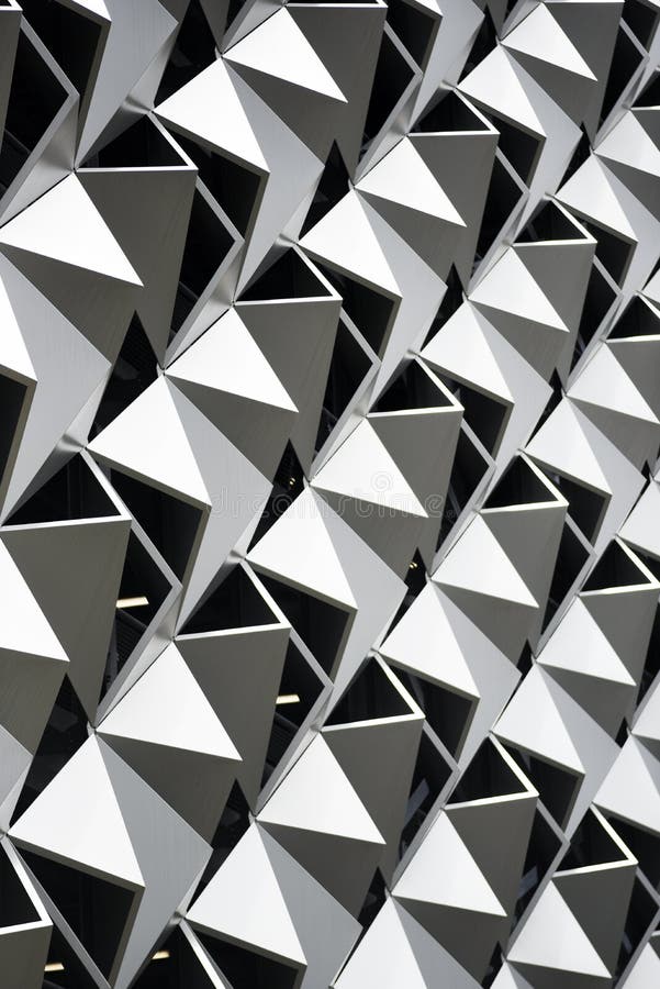 Modern Architecture Texture Stock Image - Image of geometric, abstract ...