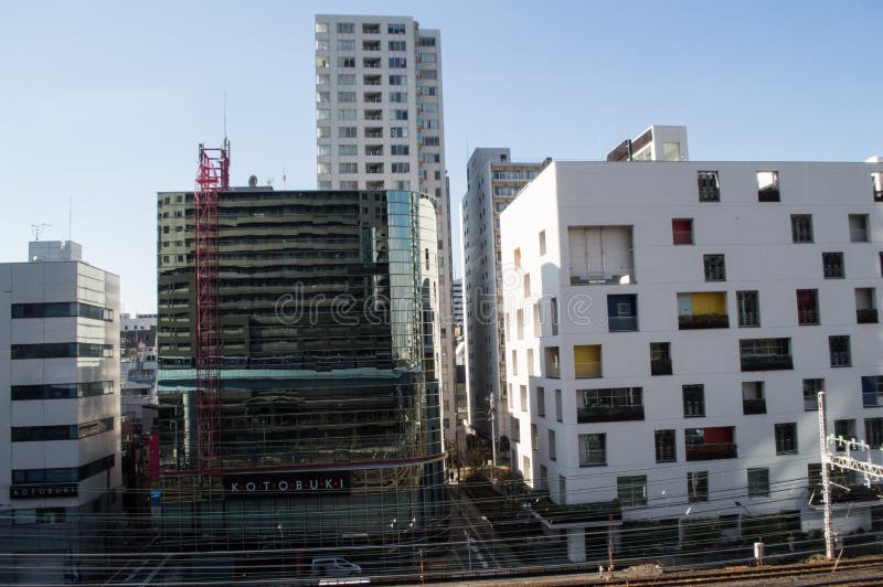 Modern Architecture in Tokyo Stock Image - Image of japan, asia: 88884769