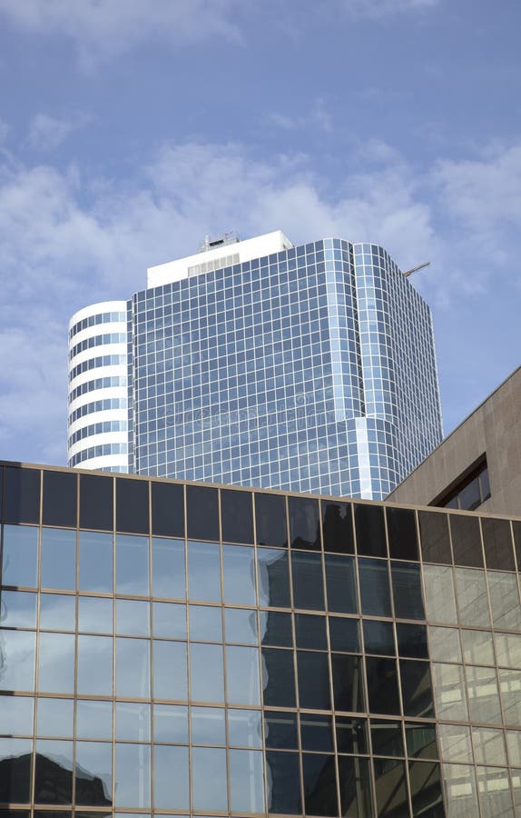 Modern Architecture in Toronto Stock Image - Image of metal, property ...