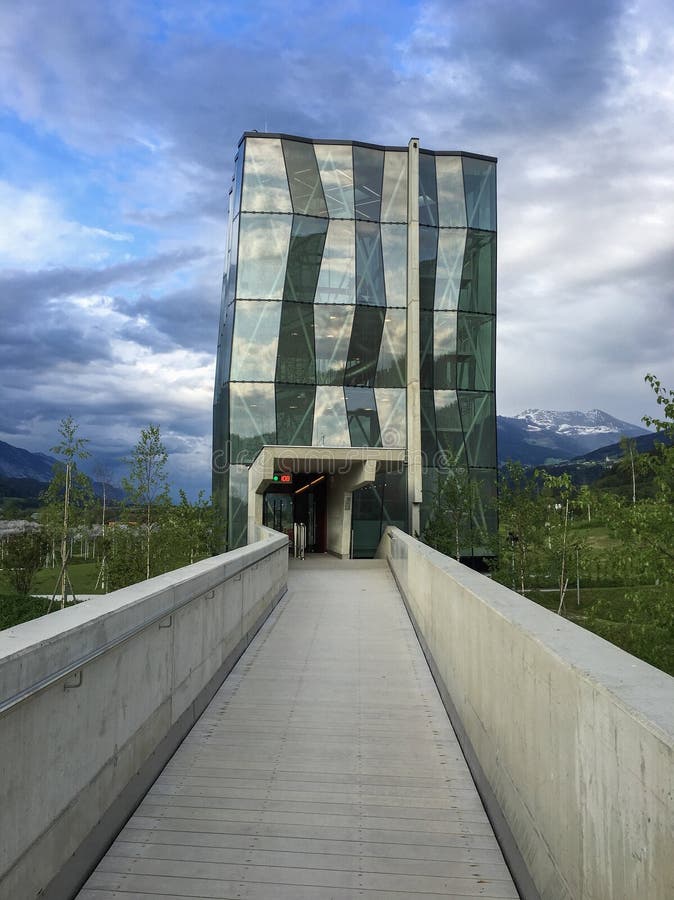 Tower from glass stock image. Image of tower, modern - 126751839