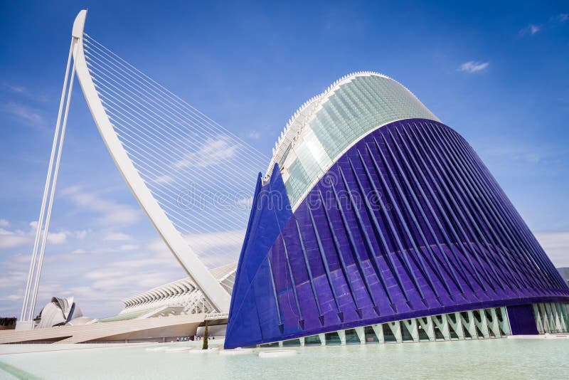 Modern Architecture in Valencia Editorial Photo - Image of arts, artes ...