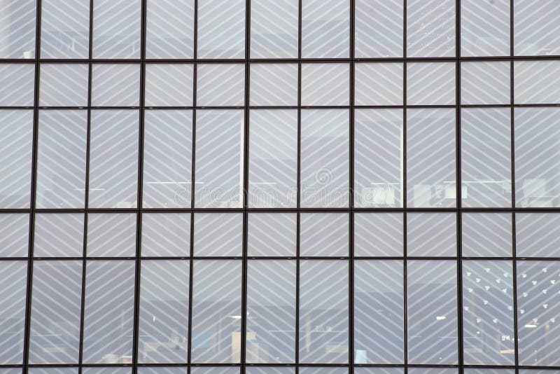 Modern Architecture with Window Glass Front. Office Complex, Kaunas ...