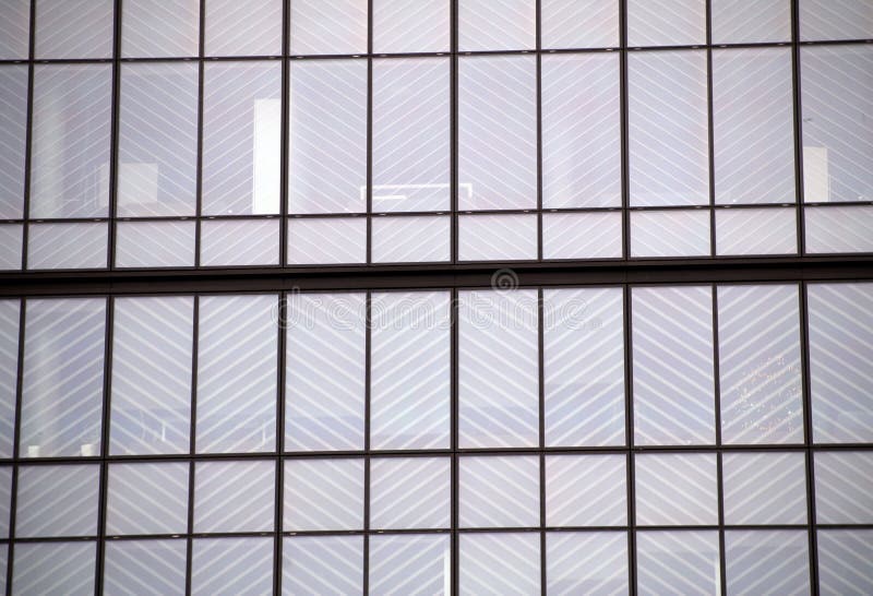 Modern Architecture with Window Glass Front. Office Complex, Kaunas ...