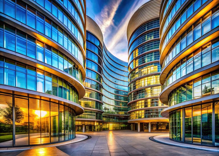 Modern Architectures Cylindrical Embrace Exploring the Geometric ...