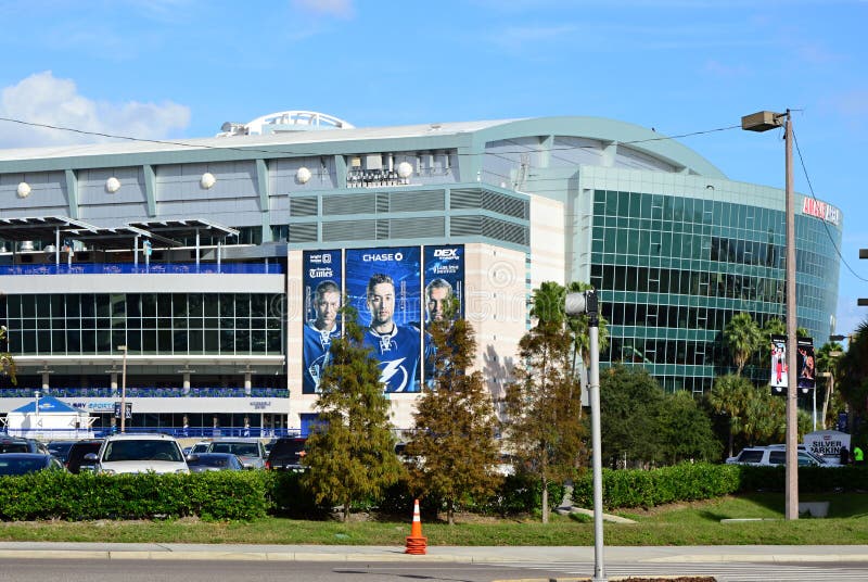 Modern Arena in Tampa, Florida Editorial Image - Image of north, gulf ...