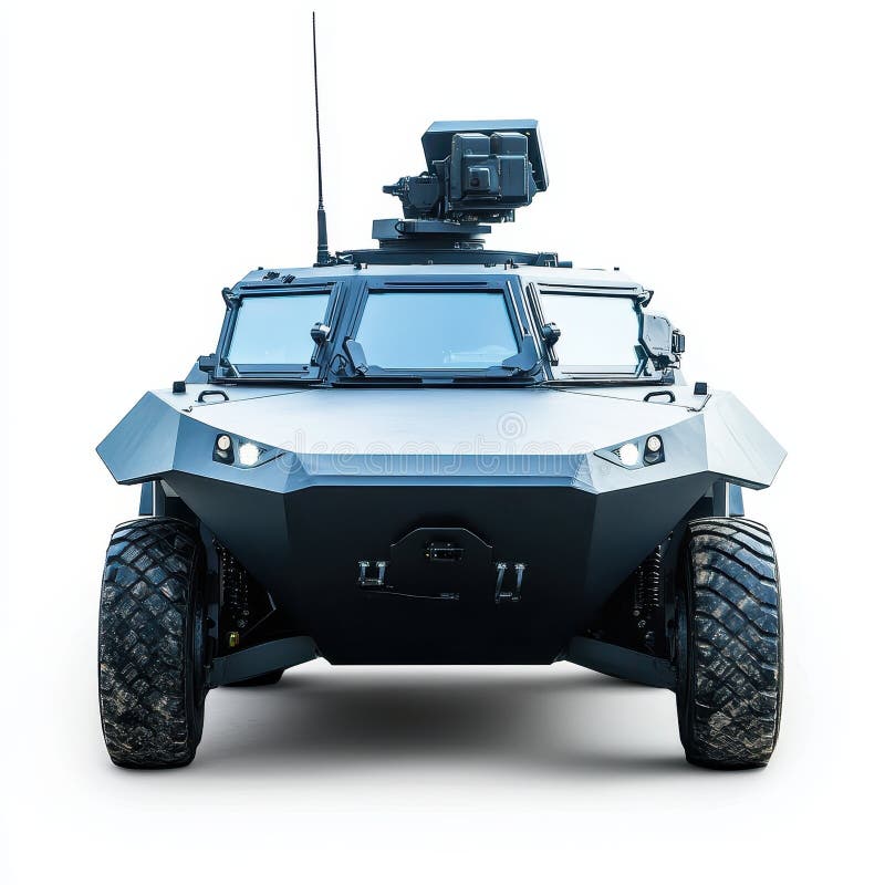 A Modern Armored Vehicle Designed for Tactical Operations and Military ...