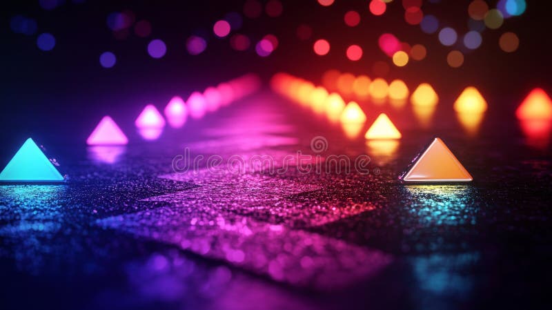 A Modern Arrow Illustration Depicting Themes of Digital Transformation ...