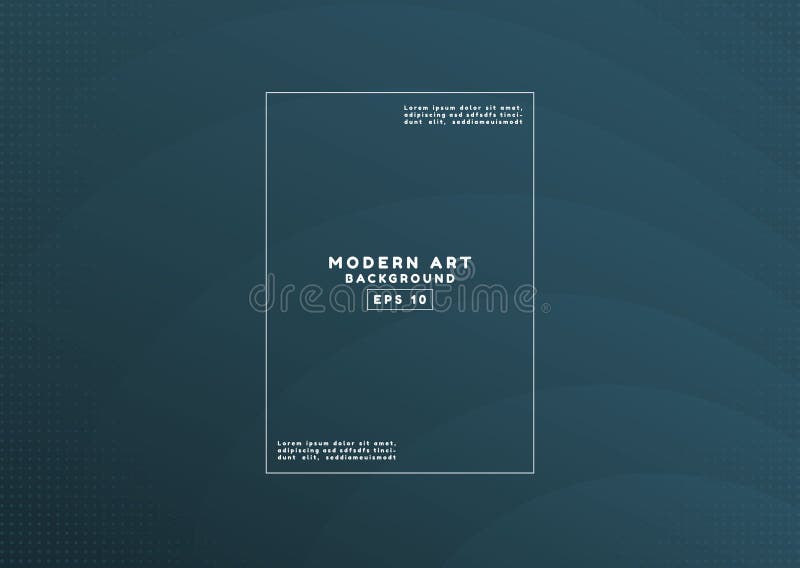 Modern Art Background Abstract Minimal Fluid Design Halftone Frame ...