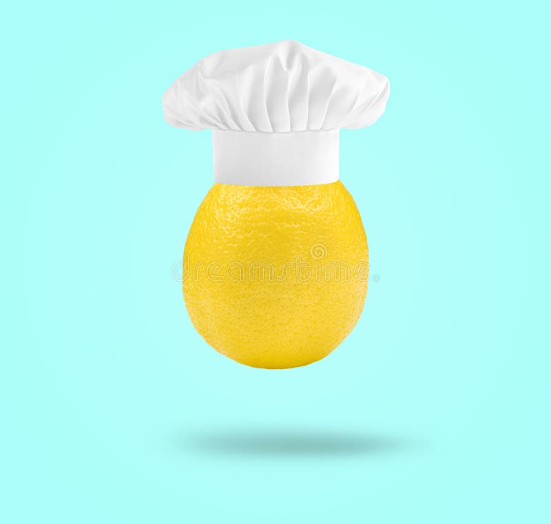 Lemon Chef. a Modern Food Concept Stock Image - Image of chef ...