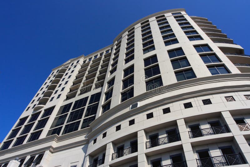 Modern Art Deco Office Building Stock Photo - Image of building ...