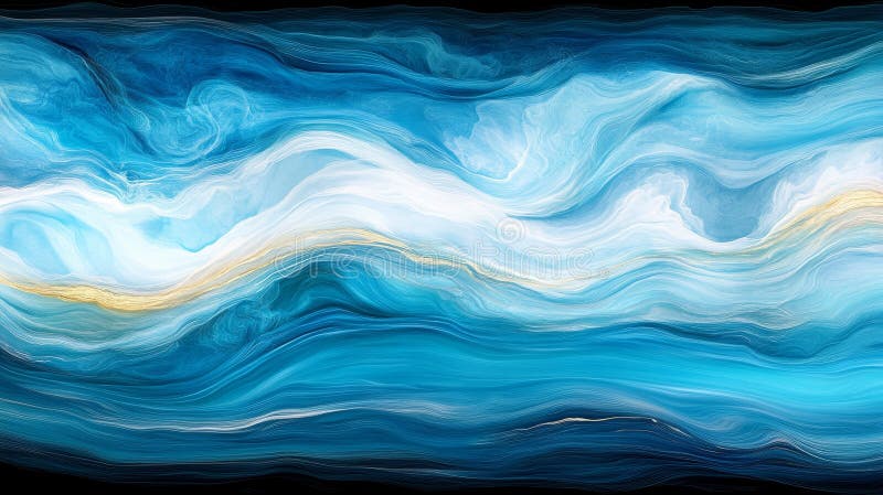 This Modern Art Features a Background with an Organic Design and a ...