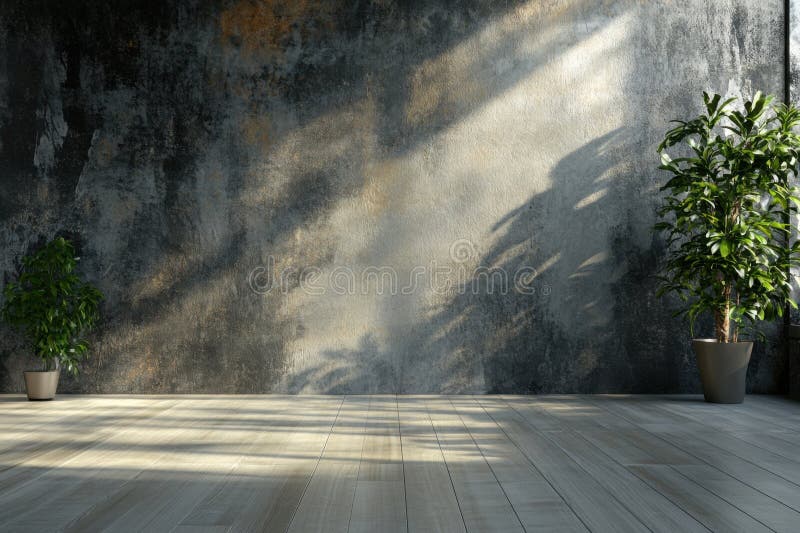 Modern Art Gallery Background Featuring Realistic Lighting and ...