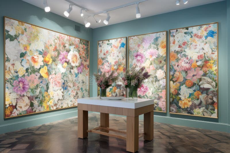 Modern Art Gallery, Featuring Floral Prints in Unique and Unexpected ...
