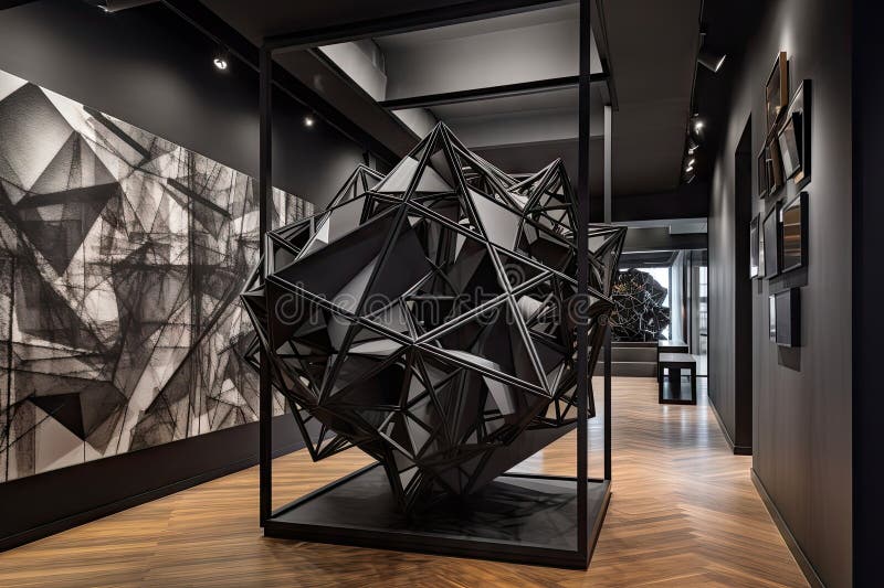 Kinetic and Interactive Sculpture of a Futuristic City, with ...