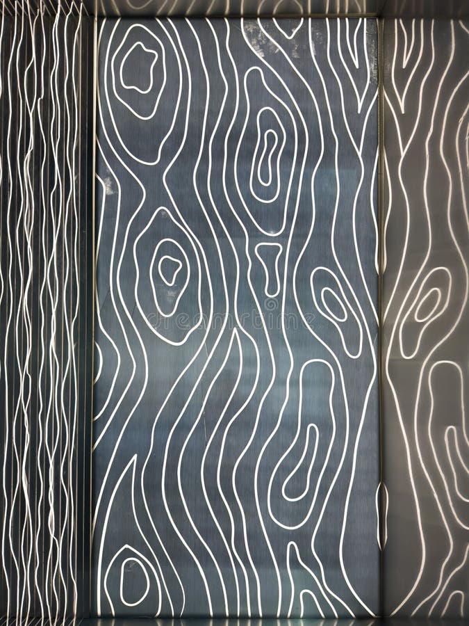 Modern Art Installation: Abstract Light Tubes and Reflective Elements ...