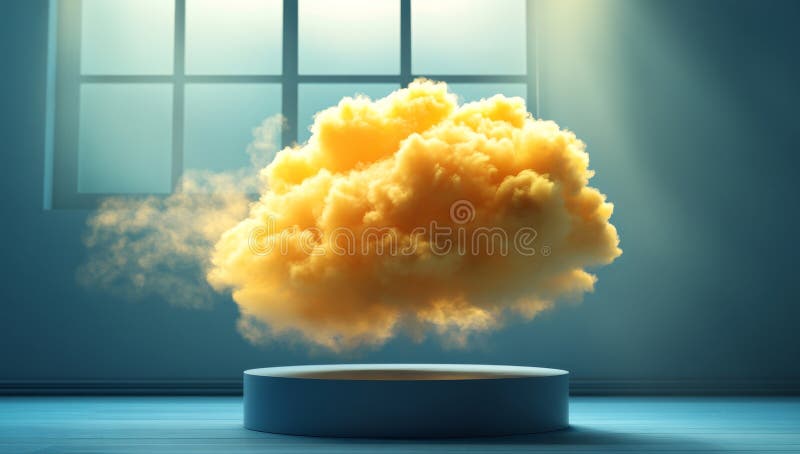 The Modern Art Installation Features a Minimalistic Design with a ...