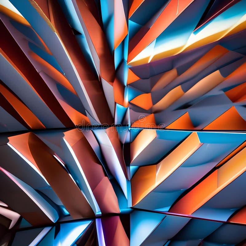 A Modern Art Installation Featuring Rotating Elements that Create ...