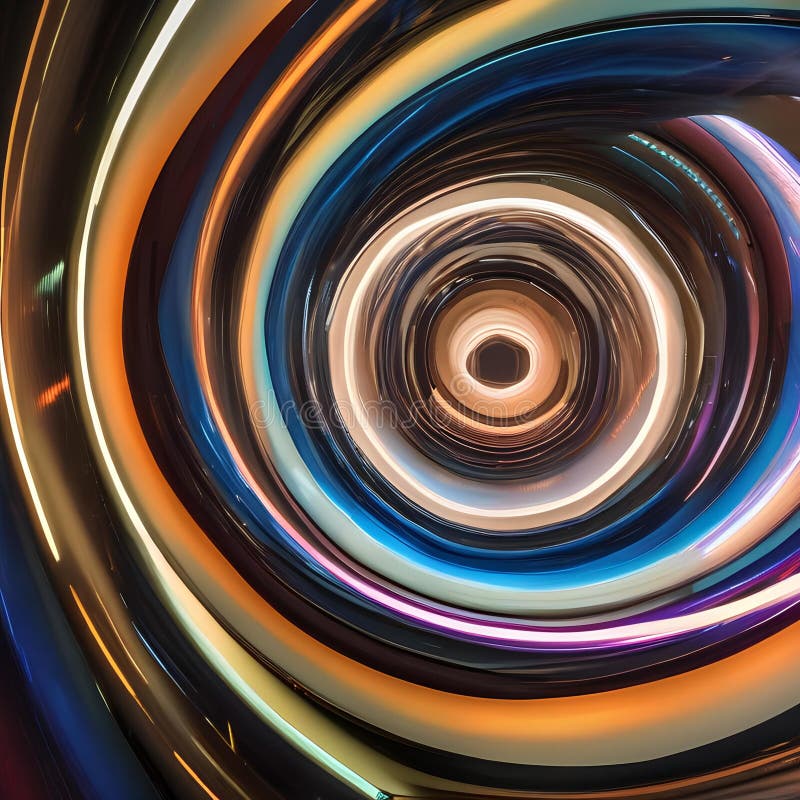 A Modern Art Installation Featuring Rotating Elements that Create ...