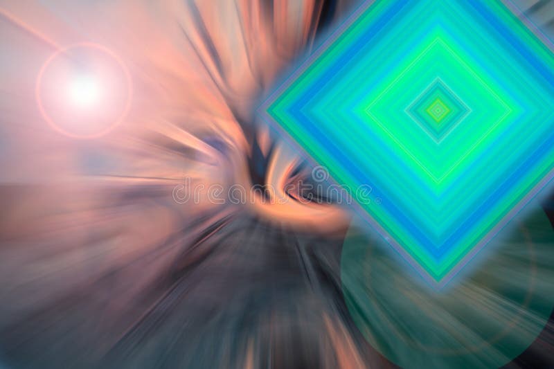 Modern Art Motifs Design Based on Illustration Style Stock Illustration ...