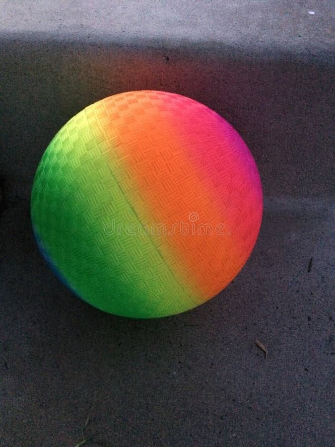 Modern Art Rainbow Sphere Geometric Shapes in Space Stock Image - Image ...