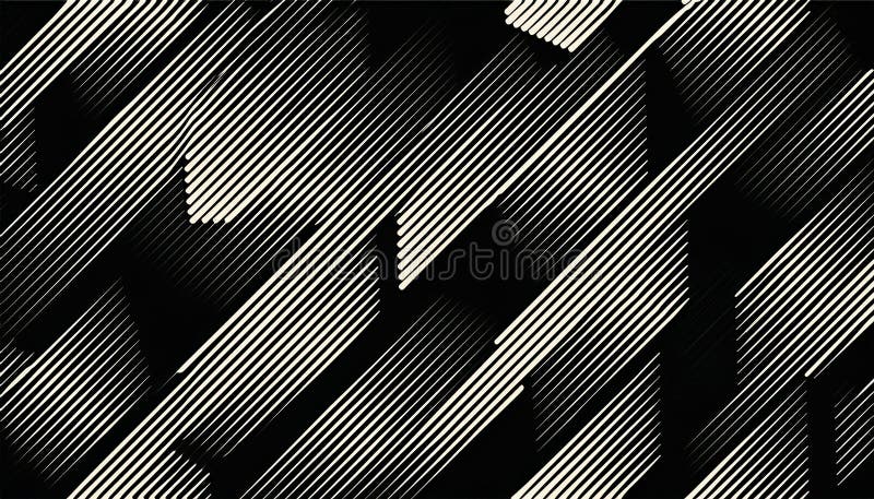 Modern Art Vector Geometric Seamless Pattern with Diagonal Fading Lines ...
