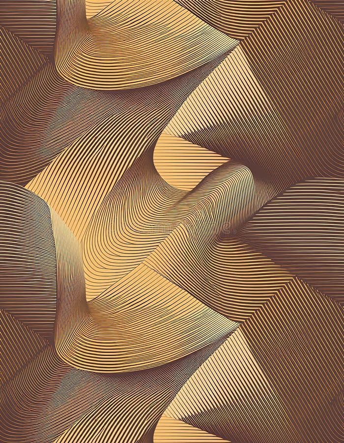 Modern Art Vector Geometric Seamless Pattern with Diagonal Fading Lines ...