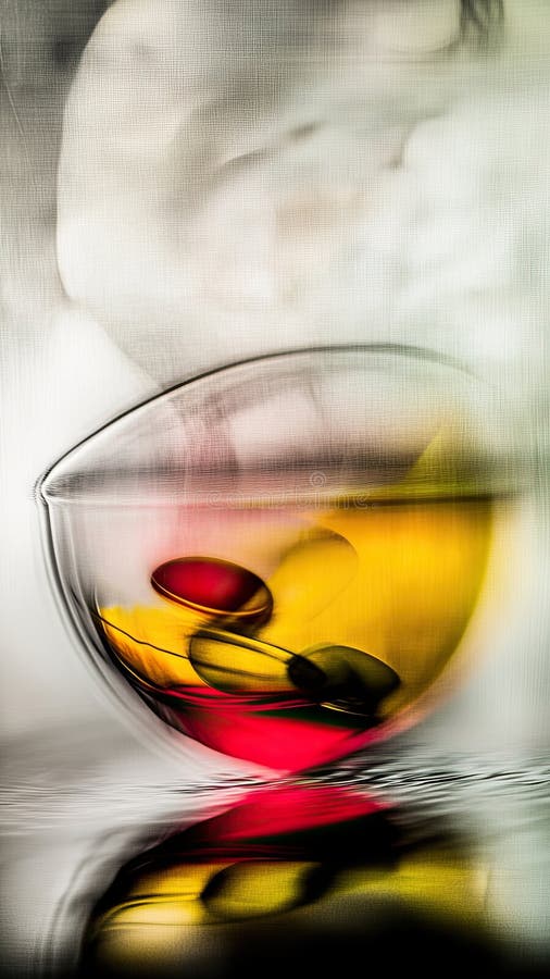 Modern Artistic Background Featuring Organic Movement and Glowing ...