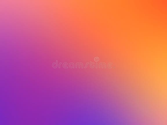Modern Artwork. Smooth, Blurred Gradients Blend in Vibrant Colors ...