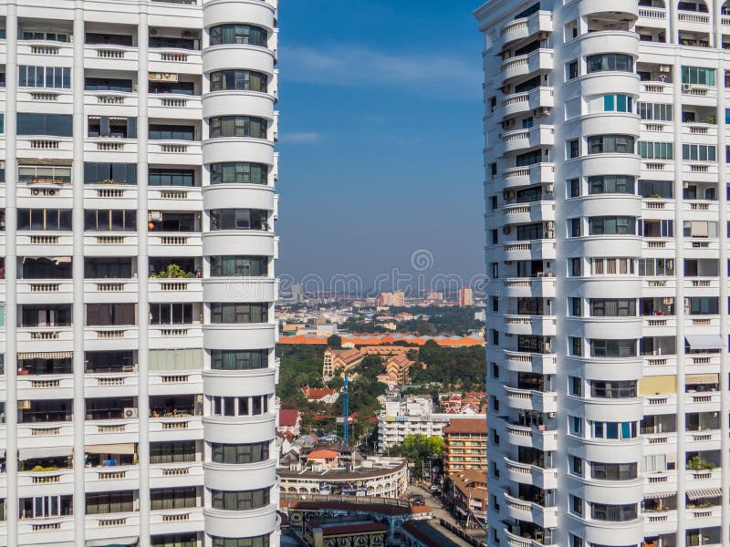 Modern Asian city stock photo. Image of building, rent - 87823126