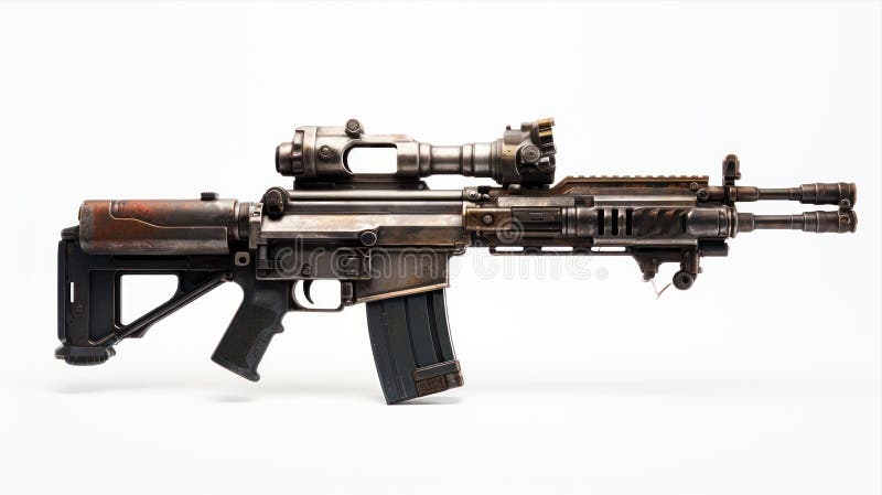 Modern Assault Weapon with Advanced Design and Scopes for Accurate ...