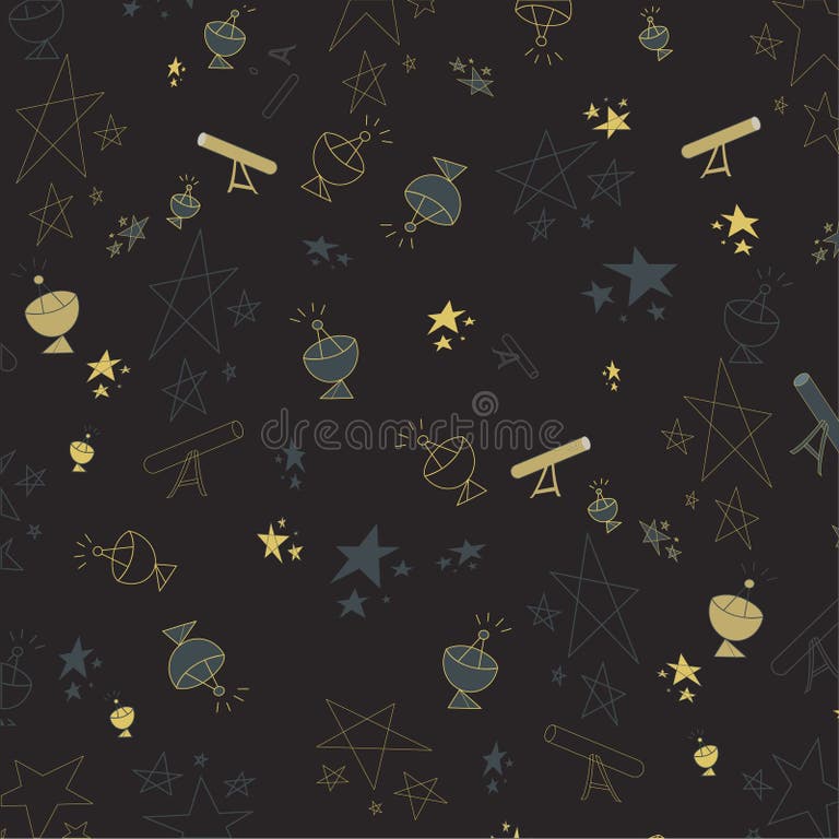 Modern Astronomy Pattern, Great Design for Any Purposes Stock ...
