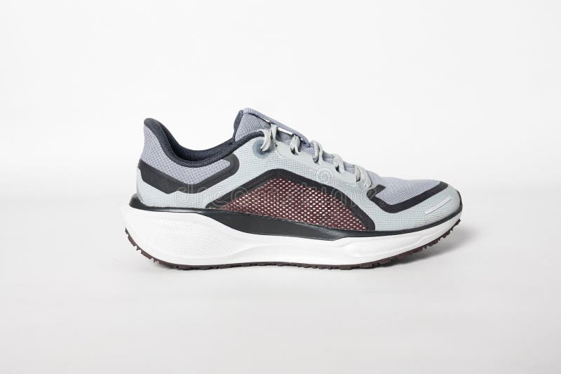 Modern Athletic Shoe with Mesh Upper and Cushioned Sole Stock Photo ...
