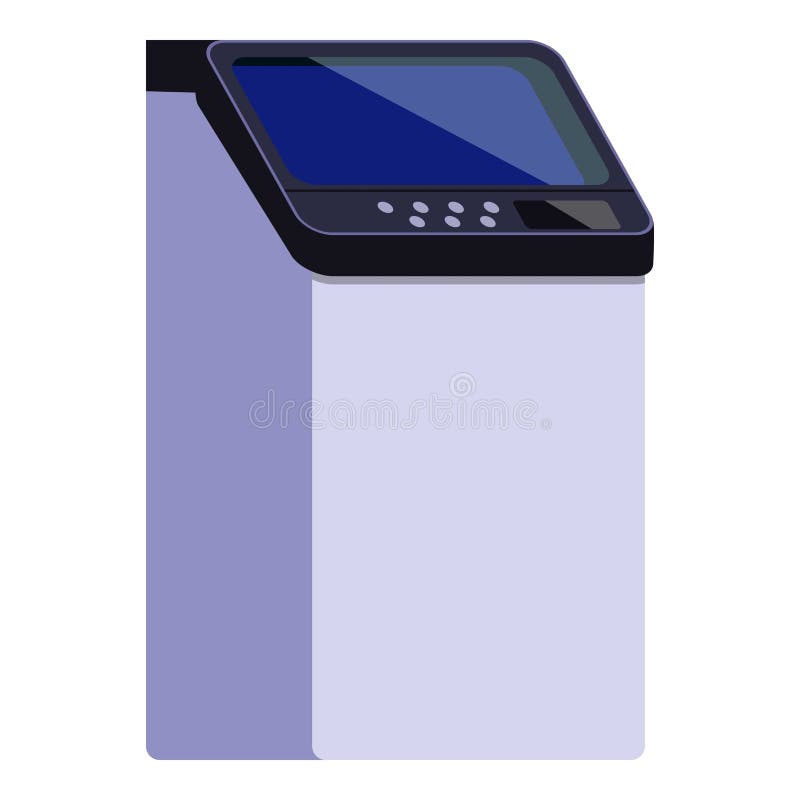 Modern Atm Machine Displaying Payment Screen for Transactions Stock ...