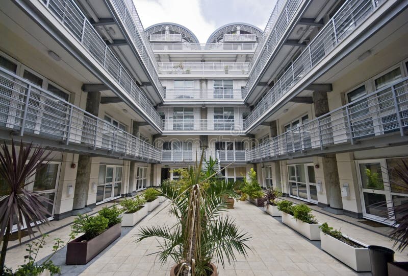 Atrium Residential Building Design