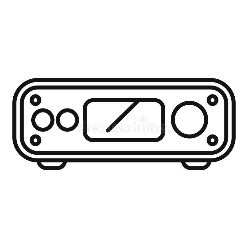 Modern Audio Processing Unit Showing Knobs and Screen Stock ...