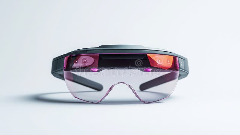 Modern Augmented Reality Headset with Sleek Design and Advanced ...