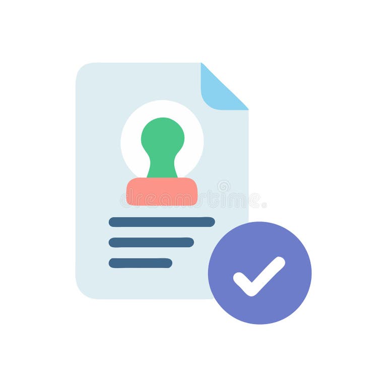 Modern Authorization Logo Design Stock Photo - Illustration of ...