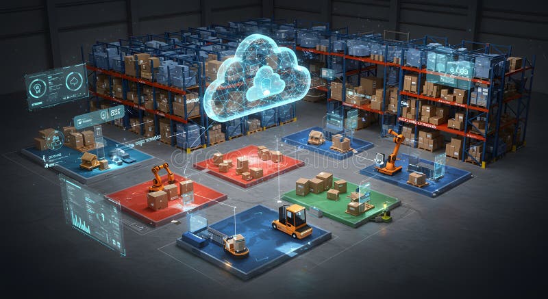 Automated Warehouse Inventory Management System with Robotic Assistance ...