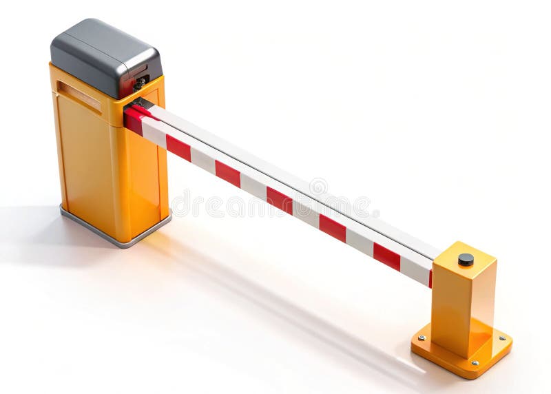 Modern Automatic Car Barrier System Secure Access Control for Parking ...