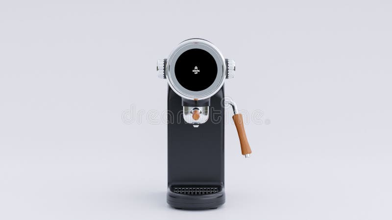 Modern Automatic Coffee Machine Product Design Concept Stock ...