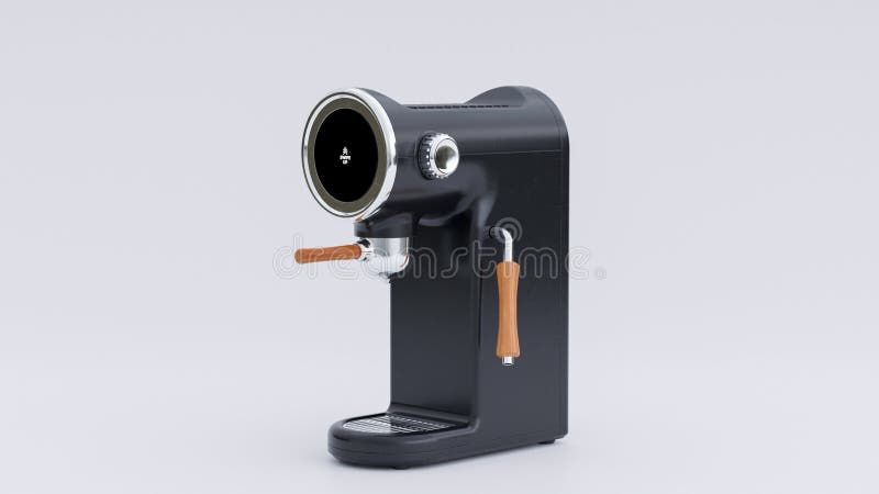 Modern Automatic Coffee Machine Product Design Concept Stock ...